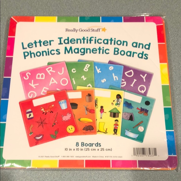Toys | Really Good Stuff Letter Identification And Phonics Magnetic ...